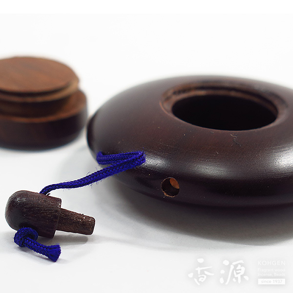Incense Body Powder (Zuko) Container - Rosewood - Kohgen World